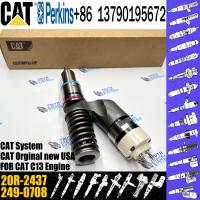 China Excavator parts common rail injector 249-0705  20R-2437 249-0708 212-3462 1OR-2977	10R-0961 for C13 diesel engines for sale