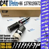 China Excavator parts common rail injector 249-0705  20R-2437 249-0708 212-3462 1OR-2977	10R-0961 for C13 diesel engines for sale