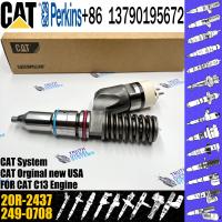China Excavator parts common rail injector 249-0705  20R-2437 249-0708 212-3462 1OR-2977	10R-0961 for C13 diesel engines for sale