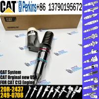 China Excavator parts common rail injector 249-0705  20R-2437 249-0708 212-3462 1OR-2977	10R-0961 for C13 diesel engines for sale