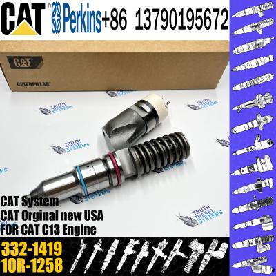 China Excavator parts common rail injector 332-1419 10R-1258 317-5278 212-3465 for C13 diesel engines for sale