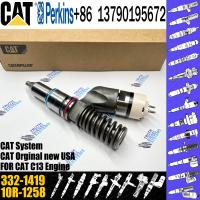 China Excavator parts common rail injector 332-1419 10R-1258 317-5278 212-3465 for C13 diesel engines for sale