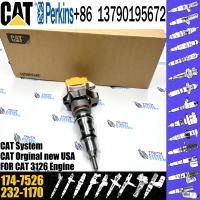 China Diesel fuel injector 174-7527	232-1183 OR-9350	111-7916 198-4752 1OR-9239 174-7526 for C-A-T 3126  Diesel Engine for sale