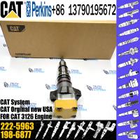 China Common Rail Fuel Injector for C-a-t 3126B Engine 222-5963 198-6877 222-5972 1OR-1267 173-4059 for sale