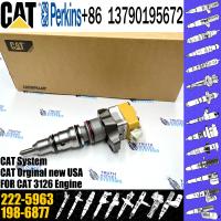 China Common Rail Fuel Injector for C-a-t 3126B Engine 222-5963 198-6877 222-5972 1OR-1267 173-4059 for sale
