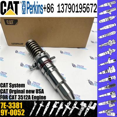 China diesel fuel injector 7E-3381 0R-3883 OR-3051 7E-9983 9Y-4544 for C-A-T 3508 3512 3516 3524 engine for sale