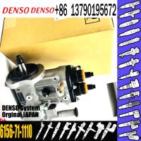 China Original PC400-7 excavator SAA6D125 engine fuel injection pump 6156-71-1110 for sale