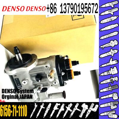China Original PC400-7 excavator SAA6D125 engine fuel injection pump 6156-71-1110 for sale