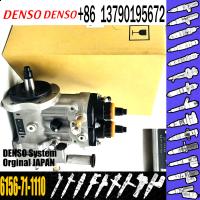 China Original PC400-7 excavator SAA6D125 engine fuel injection pump 6156-71-1110 for sale