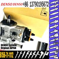 China Construction machinery parts Engine spare parts PC400-7 SA6D125 fuel pump 6156-71-1112 for sale