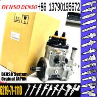 China Brand New 094000-0621 fuel injection pump 094000-0621 6219711110 6219-71-1110 for KOMATSU SAA12VD140E-3C Engine for sale
