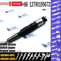 China Diesel engine common rail injector 095000-6492 fuel injector 095000-6492 RE529118 RE524382 095000-6490 095000-6491 for sale