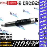 China Diesel engine common rail injector 095000-6492 fuel injector 095000-6492 RE529118 RE524382 095000-6490 095000-6491 for sale