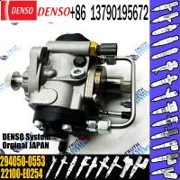 China Remanufactured Quality Common Rail Fuel Injection Pump 294050-0550 Pump OE 294050-0553 22100-E0254 for sale