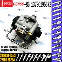 China Remanufactured Quality Common Rail Fuel Injection Pump 294050-0550 Pump OE 294050-0553 22100-E0254 for sale