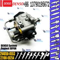 China Remanufactured Quality Common Rail Fuel Injection Pump 294050-0550 Pump OE 294050-0553 22100-E0254 for sale