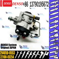 China Remanufactured Quality Common Rail Fuel Injection Pump 294050-0550 Pump OE 294050-0553 22100-E0254 for sale