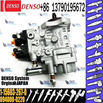 China 094000-0220 1-15603-267-0 094000-0226 1-15603-267-5 HP0 fuel injection pump Isuzu 6WG1 for sale