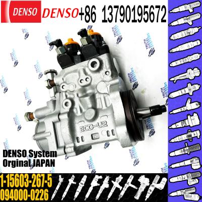 China 094000-0220 1-15603-267-0 094000-0226 1-15603-267-5 HP0 fuel injection pump Isuzu 6WG1 for sale