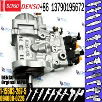 China 094000-0220 1-15603-267-0 094000-0226 1-15603-267-5 HP0 fuel injection pump Isuzu 6WG1 for sale