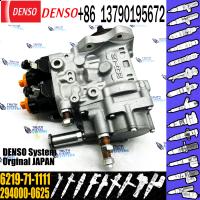 China HP0 Fuel Injection Pump 094000-0625 6219-71-1111 For KOMATSU Excavator SA12VD140 HD785-7 for sale