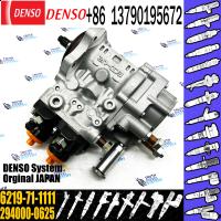 China HP0 Fuel Injection Pump 094000-0625 6219-71-1111 For KOMATSU Excavator SA12VD140 HD785-7 for sale