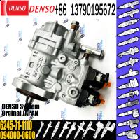 China Chinese high quality same original common rail pump 094000-0601 6245-71-1112 6245-71-1110 for komatsu higher pressure fu for sale