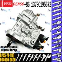 China Chinese high quality same original common rail pump 094000-0601 6245-71-1112 6245-71-1110 for komatsu higher pressure fu for sale