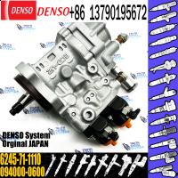 China Chinese high quality same original common rail pump 094000-0601 6245-71-1112 6245-71-1110 for komatsu higher pressure fu for sale