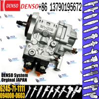 China 6D170 6D170-5 Fuel Pump 6245-71-1111 for HP2 Diesel Engine 094000-0601 Fuel Injection Pump for sale