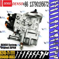 China 6D170 6D170-5 Fuel Pump 6245-71-1111 for HP2 Diesel Engine 094000-0601 Fuel Injection Pump for sale