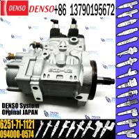 China Excavator Parts 6D125 Engine Diesel Fuel Injection Pump 094000-0574 6251-71-1120 6251-71-1121 for sale