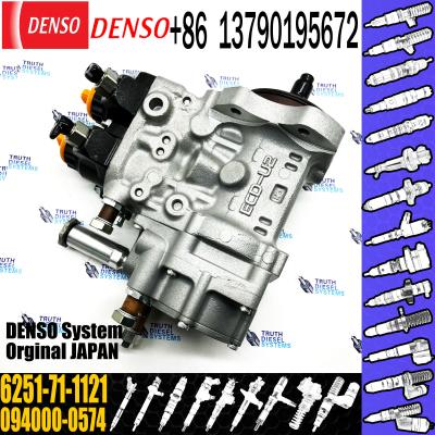 China Excavator Parts 6D125 Engine Diesel Fuel Injection Pump 094000-0574 6251-71-1120 6251-71-1121 for sale