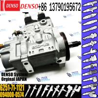 China Excavator Parts 6D125 Engine Diesel Fuel Injection Pump 094000-0574 6251-71-1120 6251-71-1121 for sale