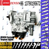 China 6D140 Diesel fuel injection pump 094000-0582 6261-71-1111 6261-71-1110 for Komatsu Excavator PC800-7 engine parts for sale