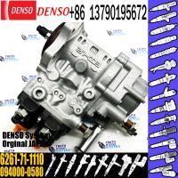 China 6D140 Diesel fuel injection pump 094000-0582 6261-71-1111 6261-71-1110 for Komatsu Excavator PC800-7 engine parts for sale