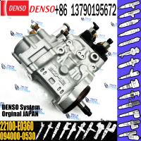 China High quality common rail diesel fuel pump 094000-0530 22730-1330 22100-E0360 for sale