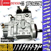 China 094000-0330 22730-1190 094000-0330 22730-1191 HP0 fuel injection pump Isuzu 6WG1 for sale