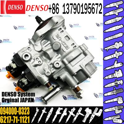 China SAA6D140-3 engine fuel injection pump 6217-71-1121 094000-0322 6217-71-1122 094000-0323 for PC600-7 excavator for sale
