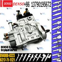 China SAA6D140-3 engine fuel injection pump 6217-71-1121 094000-0322 6217-71-1122 094000-0323 for PC600-7 excavator for sale