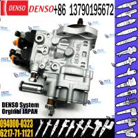 China SAA6D140-3 engine fuel injection pump 6217-71-1121 094000-0322 6217-71-1122 094000-0323 for PC600-7 excavator for sale