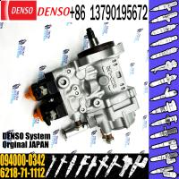 China Fuel Injection pump common rail pump 6218-71-1111 094000-0342 For KOMATSU D275A PC650-8 PC750 PC800 for sale
