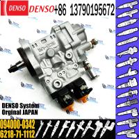 China Fuel Injection pump common rail pump 6218-71-1111 094000-0342 For KOMATSU D275A PC650-8 PC750 PC800 for sale