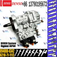 China Fuel Injection pump common rail pump 6218-71-1111 094000-0342 For KOMATSU D275A PC650-8 PC750 PC800 for sale