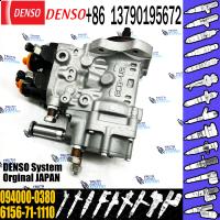 China HP0 Pump 6156-71-1112 Diesel Fuel Injection Pump 094000-0380 for Komatsu SAA6D125E-3 for sale