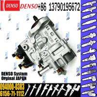 China Excavator High Pressure Diesel Injector Pump PC400-7-8 094000-0383 Engine Fuel Pump for sale