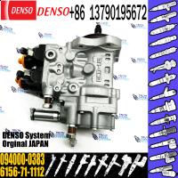China Excavator High Pressure Diesel Injector Pump PC400-7-8 094000-0383 Engine Fuel Pump for sale