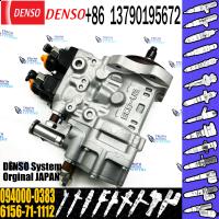 China Excavator High Pressure Diesel Injector Pump PC400-7-8 094000-0383 Engine Fuel Pump for sale
