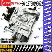 China PC450-7 Excavator Fuel Pump 6D125 Genuine High Pressure Fuel Pump 094000-0463 6156-71-1132 094000-0461 6156-71-1130 0940 for sale