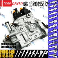 China PC450-7 Excavator Fuel Pump 6D125 Genuine High Pressure Fuel Pump 094000-0463 6156-71-1132 094000-0461 6156-71-1130 0940 for sale